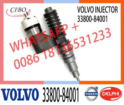 China 33800-84001 High Quality Hot Sale Common Rail Fuel Injection Diesel Fuel Injectors 33800-84001 For HUUNDRI D6CA for sale