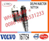 China diesel fuel injector 1677154, BEBE4B01001 FOR VOL Trucks FH 12 D12A340, D12A420, FH12, Euro 2 for sale