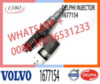 China diesel fuel injector 1677154, BEBE4B01001 FOR VOL Trucks FH 12 D12A340, D12A420, FH12, Euro 2 for sale