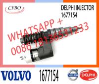 China diesel fuel injector 1677154, BEBE4B01001 FOR VOL Trucks FH 12 D12A340, D12A420, FH12, Euro 2 for sale