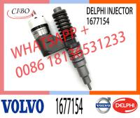 China diesel fuel injector 1677154, BEBE4B01001 FOR VOL Trucks FH 12 D12A340, D12A420, FH12, Euro 2 for sale