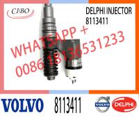 China 3155040 8113092 1677154 1547287 3964404 ELIC Engine Common Rail Fuel Injector 3964820 8170966 8113411 3169521 33800-8400 for sale