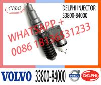 China Diesel engine fuel injector 33800-84000 common rail injector nozzle 33800-84000 for diesel engine for sale