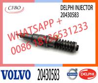 China 2 Pin Diesel Inyector Common Rail Fuel Injector BEBE4C00001 VOE20430583 20430583 for VOL FM12 FH12 for sale