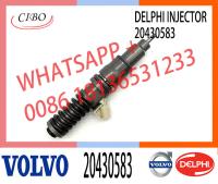 China 2 Pin Diesel Inyector Common Rail Fuel Injector BEBE4C00001 VOE20430583 20430583 for VOL FM12 FH12 for sale