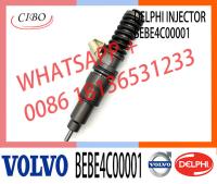 China 2 Pin Diesel Inyector Common Rail Fuel Injector BEBE4C00001 VOE20430583 20430583 for VOL FM12 FH12 for sale