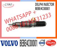 China 2 Pin Diesel Inyector Common Rail Fuel Injector BEBE4C00001 VOE20430583 20430583 for VOL FM12 FH12 for sale