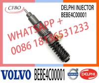 China 2 Pin Diesel Inyector Common Rail Fuel Injector BEBE4C00001 VOE20430583 20430583 for VOL FM12 FH12 for sale