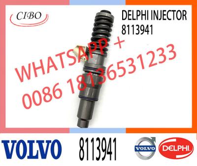 China Common Rail Fuel Injector BEBE4C00001 BEBE4C00101 8113941 for D12 TRUCK for sale