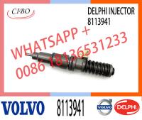 China Common Rail Fuel Injector BEBE4C00001 BEBE4C00101 8113941 for D12 TRUCK for sale