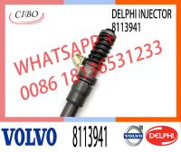 China Common Rail Fuel Injector BEBE4C00001 BEBE4C00101 8113941 for D12 TRUCK for sale
