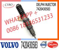 China common rail injector 20430583 BEBE4C00101 VOE20430583 for REN-AULTt DX12 VOL D12C D12D FH/NH/FM12 fuel injector 74204305 for sale