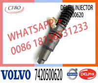 China 2 Pins Diesel Fuel Injector 7420500620 Fuel Injection Nozzle BEBE4C02001 BEBE4C14001 For VOL 9.0 LITRE TRUCK for sale