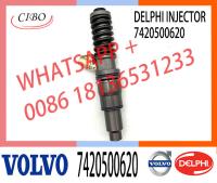 China 2 Pins Diesel Fuel Injector 7420500620 Fuel Injection Nozzle BEBE4C02001 BEBE4C14001 For VOL 9.0 LITRE TRUCK for sale