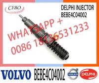 China Diesel Fuel Injector 85000317 Common Rail Fuel Injection Nozzle BEBE4C04002 BEBE4C04102 For VOL 16 LITRE E1 EURO 3 for sale