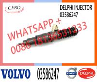 China Direct Sale Diesel Fuel Injector 21586294 03586247 3586247 BEBE4C10001 For VOL 9.0 LITRE TRUCK for sale