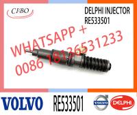 China 2 Pin Diesel Engine EUI Injector Common Rail Fuel Injector BEBE4C12001 BEBE4C12101 RE533501 for sale