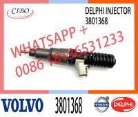 China 4 PINS diesel injector BEBE4D27001 BEBE4D18001 3801368 for VOL PENTA MD13 with 9.5 MM BORE L287PBC for sale