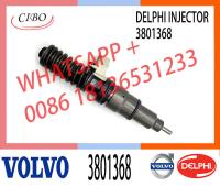 China 4 PINS diesel injector BEBE4D27001 BEBE4D18001 3801368 for VOL PENTA MD13 with 9.5 MM BORE L287PBC for sale