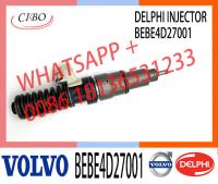China 4 PINS diesel injector BEBE4D27001 BEBE4D18001 3801368 for VOL PENTA MD13 with 9.5 MM BORE L287PBC for sale