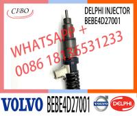 China 4 PINS diesel injector BEBE4D27001 BEBE4D18001 3801368 for VOL PENTA MD13 with 9.5 MM BORE L287PBC for sale