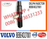 China 4 PINS diesel injector BEBE4D27001 BEBE4D18001 3801368 for VOL PENTA MD13 with 9.5 MM BORE L287PBC for sale