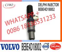 China 4 pin Diesel Fuel Injector 3801369 Common Rail Injector BEBE4D18002 For VOL Truck PENTA MD13 for sale