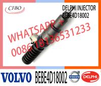 China 4 pin Diesel Fuel Injector 3801369 Common Rail Injector BEBE4D18002 For VOL Truck PENTA MD13 for sale