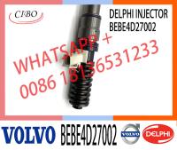 China injector common rail injector 3801369 BEBE4D18002 For VOL PENTA MD13 diesel fuel injector BEBE4D27002 for sale