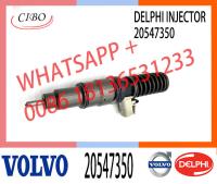 China 20547350 20547351 20555521 20564425 20564930 20569291 ELIC Engine Common Rail Fuel Injector 207012362 20714369 for sale