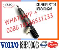 China Diesel Engine Fuel Common Rail Injector 20497849 BEBE4D00203 BEBE4D00003 for VOL FH12 TRUCK 425 / 435 BHP for sale