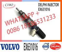 China Diesel Fuel Injector 20510724 BEBE4D00203 EX631016 E3.0 for VOL FH12 TRUCK 425 / 435 BHP for sale