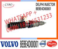 China Diesel Fuel Injector 20484073 4 Pins Fuel Injection Nozzle BEBE4D00203 BEBE4D00001 For VOL FH12 TRUCK 425 / 435 BHP for sale