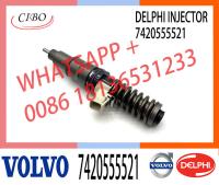 China 20555521 common rail diesel injector RVI 7420555521 For VOL Truck for E3.1 Diesel Fuel Injector BEBE4D04002 for sale