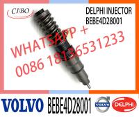 China Diesel inyector common rail injector E3 Fuel Electronic Unit Injector BEBE4D39001 BEBE4D28001 20569291 for VOL B12 Tru for sale