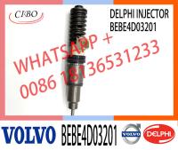 China injector common rail injector 3801403 BEBE4D03201 For VOL D12 3150 diesel fuel injector BEBE4D03001 for sale