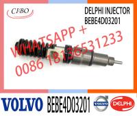China injector common rail injector 3801403 BEBE4D03201 For VOL D12 3150 diesel fuel injector BEBE4D03001 for sale