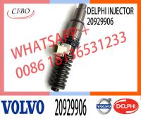 China Diesel Engine D16 Fuel Injector Nozzle For A40E A40F A45G EC700B EC700C EC750D L350F VOE20929906 20929906 for sale