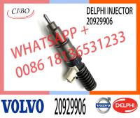 China Diesel Engine D16 Fuel Injector Nozzle For A40E A40F A45G EC700B EC700C EC750D L350F VOE20929906 20929906 for sale