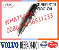 China Diesel Fuel Injector 20780666 4 Pins EUI Unit Injector BEBE4D14001 BEBE4D14101 For VOL D16 3512 TIER 3 for sale