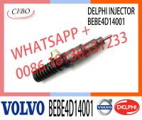China Diesel Fuel Injector 20780666 4 Pins EUI Unit Injector BEBE4D14001 BEBE4D14101 For VOL D16 3512 TIER 3 for sale
