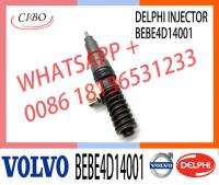 China Diesel Fuel Injector 20780666 4 Pins EUI Unit Injector BEBE4D14001 BEBE4D14101 For VOL D16 3512 TIER 3 for sale
