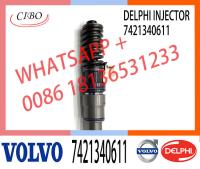 China Diesel fuel injector BEBE4D24001 21340611 21371672 85003263 RVI 7421340611 for VOL MD13 for sale