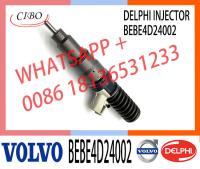 China Common Rail Uint Electric Injector Fuel Pump Nozzle BEBE4D24002 for excavator EC480 21340612 21371673 85003264 for sale