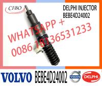 China Common Rail Uint Electric Injector Fuel Pump Nozzle BEBE4D24002 for excavator EC480 21340612 21371673 85003264 for sale