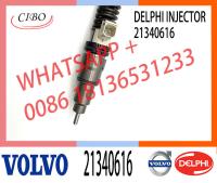 China Diesel Engine Common Rail inyector Unit Fuel Injector BEBE4D25001 21371679 85003268 21340616 For VOL MD13 EURO 5 for sale