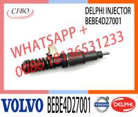 China 4 PINS diesel injector BEBE4D27001 BEBE4D18001 3801368 for VOL PENTA MD13 with 9.5 MM BORE L287PBC for sale