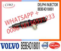 China 4 PINS diesel injector BEBE4D27001 BEBE4D18001 3801368 for VOL PENTA MD13 with 9.5 MM BORE L287PBC for sale