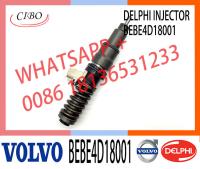 China 4 PINS diesel injector BEBE4D27001 BEBE4D18001 3801368 for VOL PENTA MD13 with 9.5 MM BORE L287PBC for sale