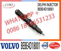China 4 PINS diesel injector BEBE4D27001 BEBE4D18001 3801368 for VOL PENTA MD13 with 9.5 MM BORE L287PBC for sale